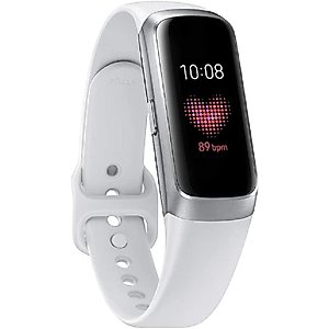 Samsung Galaxy Fit Bluetooth Fitness Tracker - SM-R370NZSAXAR - Silver (Renewed)
