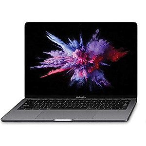 Apple MacBook Pro with Retina, Touch Bar, Intel Core i5 Dual Core 3.1GHz, (13-inches, 16GB RAM, 256GB SSD) - Space Gray (Renewed)