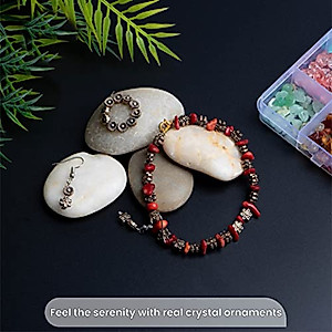 Tergwa Crystal Jewelry Making Kit 1600 pcs Crystal Beads Gemstones Ring Making Kit, Earrings, Necklace, Bracelet Making. Crafty Charms Complete Jewelry Making Supplies for Kids and Adults