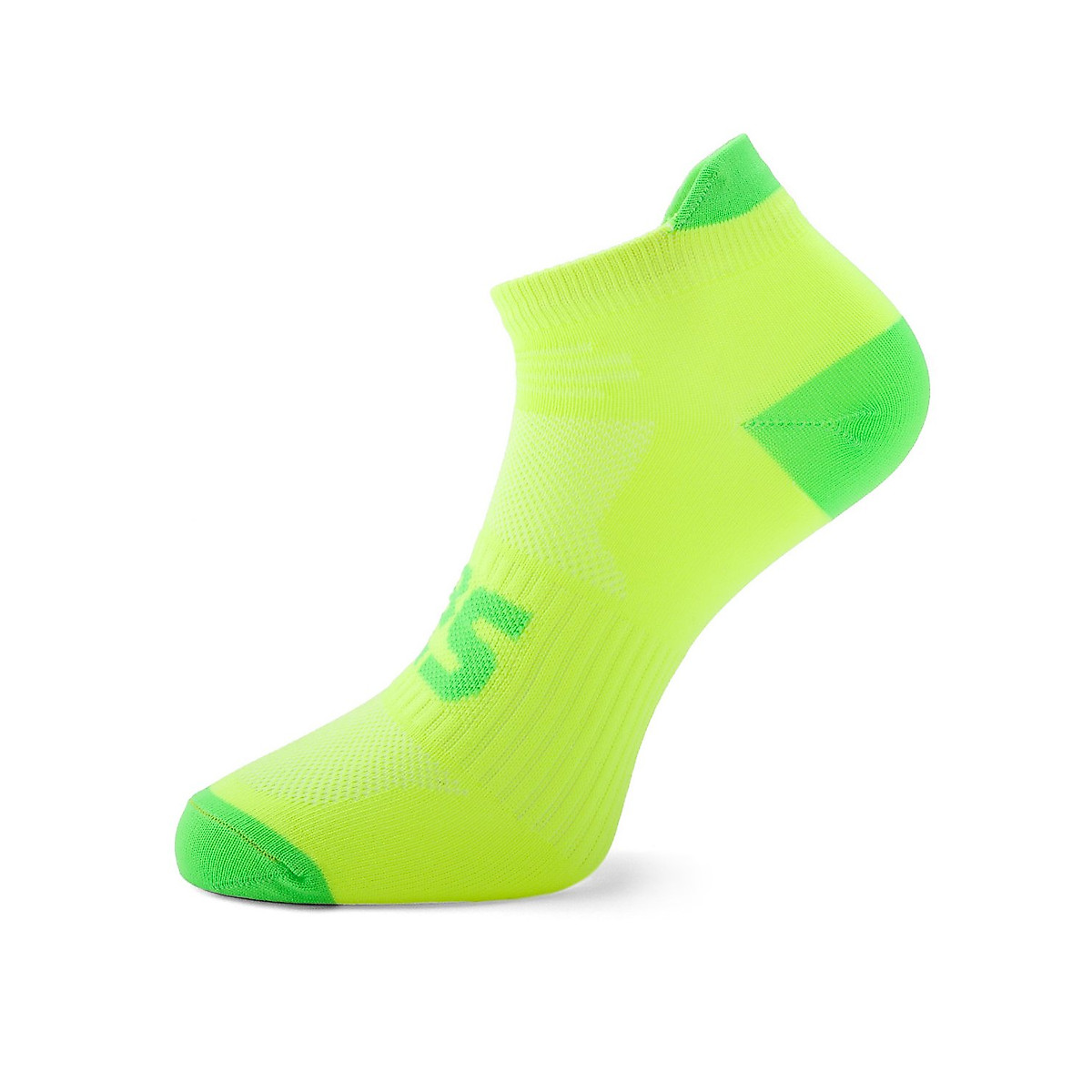 SLS3 Thin Running Socks for Women & Men, Ultra Light Neon Running Socks for Men & Women. Low Cut No Blister Socks (3pack)