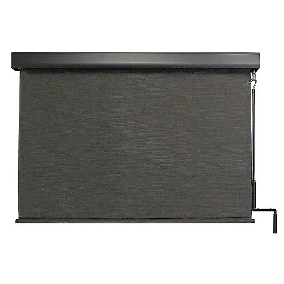 Keystone Fabrics E70.88.60 Premium Outdoor Sun Shade, 8' Wide x 8' Drop, Kona