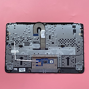 Replacement for HP Chromebook 11 G7 EE Laptop Upper Case Palmrest Keyboard Touchpad Assembly Part L52573-001 EA0G5003010