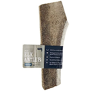 Amazon Brand – Wag Split Elk Antler, Naturally Shed, Medium 6–7.5 inches