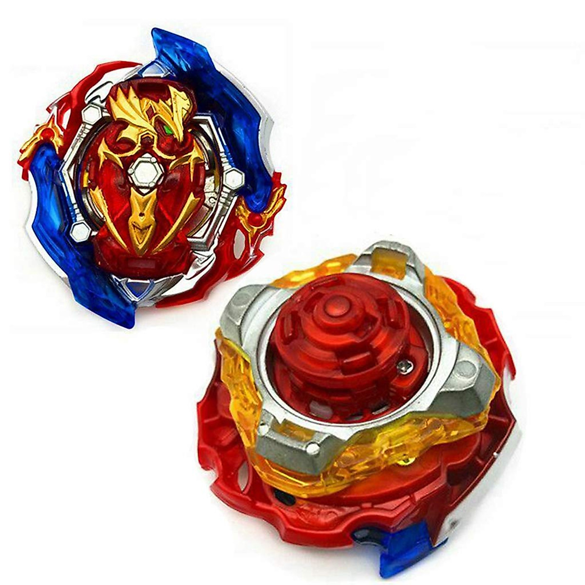 Bey Battle Evolution Blade Turbo God Bay B-150 Booster Union Achilles Cn.Xt+Retsu Gyro Starter Set Red Sword Launcher Grip Batting Top Games Accessories Bey Burst Gaming Tops Spinning Toy Gift for Boy