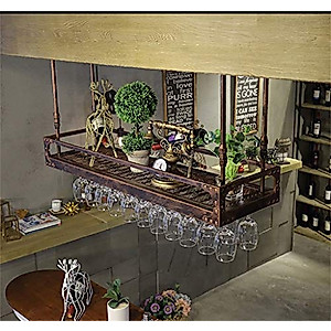 Creative Simplicity European Walls Metal Bottle Rack Storage Rack Iron and Bar Household Loft Ceiling Wall Glass Mounted Glass Glass Glass Glass Glass Stemware Rack Creative Simplicity Wine Bottle Ho