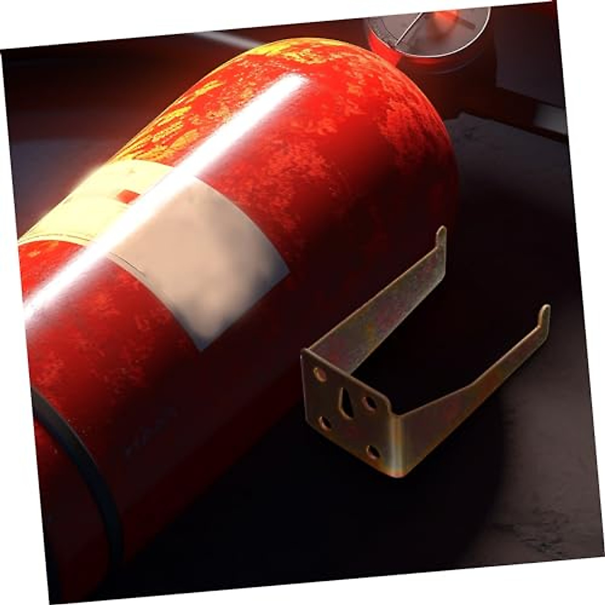 KONTONTY 1 Set Wall Bracket Wall Mount Iron Mount Iron Extinguisher Hook