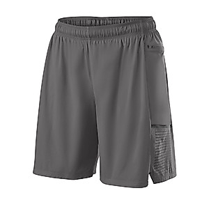 EvoShield Men's Game Changing 2-in-1 Short, Charcoal, Medium