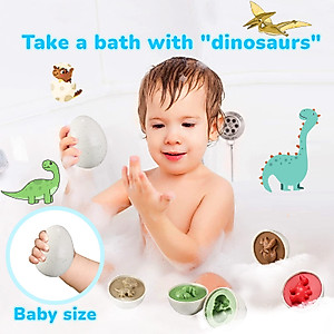 MINGKIDS Dinosaur Toys for 1 2 Year Old Boys Girls,12 PCS Matching Dinosaur Eggs with Holder, Easter Gifts for 1 2 3 Year Old,Montessori Toys for 1 2 3 Year Old