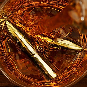 Gifts for Men Dad Husband, Father's Day Anniversary Birthday Gifts for Him Boyfriend, Stainless Steel Whiskey Glasses and Whiskey Stones Set, Cool Burbon Scotch Cocktail Set Gifts