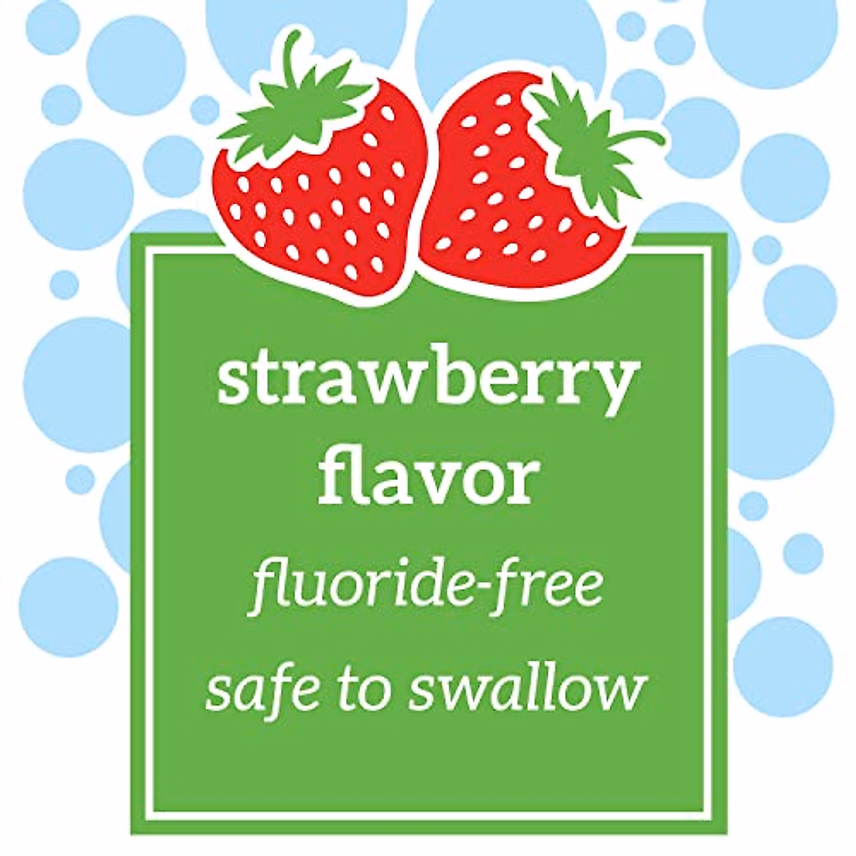 Dr. Brown's Baby Toothpaste, Strawberry Flavor Toddlers and Kids Love, Fluoride Free, Made in the USA, 0-3 years, 1.4oz