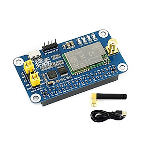 SX1262 LoRa HAT for Raspberry Pi Series Boards 915MHz Frequency Band,Support Data Transmission up to 5km,Wake on Radio,Wireless Config, Carrier Sensing, Communication Key