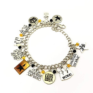 HYTAIBB Broadway Musical Charm Bracelet Gifts for Girl Woman Men