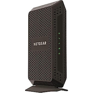NETGEAR Cable Modem CM600 - Compatible With All Cable Providers Including Xfinity by Comcast, Spectrum, Cox | For Cable Plans Up to 400 Mbps | DOCSIS 3.0 (Renewed)