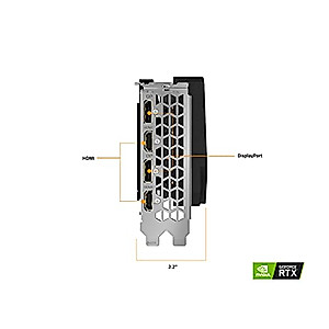 GIGABYTE AORUS GeForce RTX 3060 Elite 12G (REV2.0) Graphics Card, 3X WINDFORCE Fans, 12GB 192-bit GDDR6, GV-N3060AORUS E-12GD Video Card
