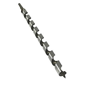 Greenlee 66PT-3/4 Nail Eater Bit with Self-Feeding Screw Point, 3/4 x 18 Steel Drill Bit with 7/16" Hexagonal Shank