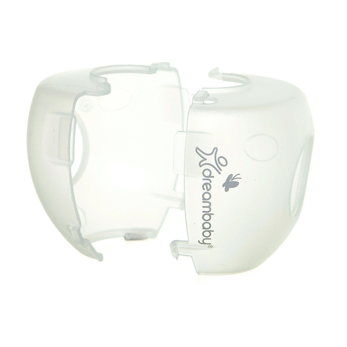 Dreambaby EZY-Fit Door Knob Child Proof Safety Covers - Fits Most Standard Doorknobs - Suitable for Push & Twist Locks - White - 3 Pack - Model L908