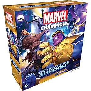 Marvel Champions The Card Game The Mad Titan’s Shadow CAMPAIGN EXPANSION - Cooperative Strategy Game for Kids and Adults, Ages 14+, 1-4 Players, 45-90 Minute Playtime, Made by Fantasy Flight Games