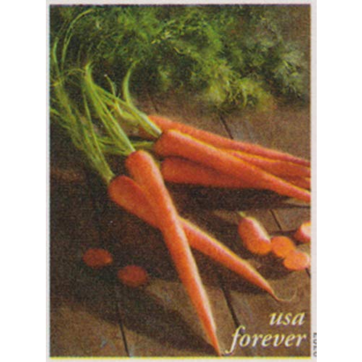 USPS Fruits and Vegetables Forever Stamps Booklet of 20