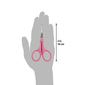 Beaditive High Precision Detail Scissors Set (2-Pc) Sharp, Fine Tips | Paper Cutting, Scrapbooking, Sewing, Crafting | Stainless Steel | Protective Cover (Pastel)