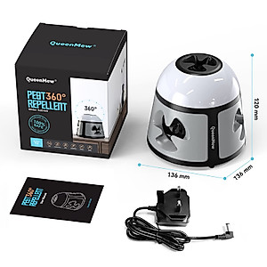 Mice Repellent Plug-ins, Ultrasonic Rodent Squirrels Repellent Indoor Pest Repeller, Mouse Deterrent Rat Control for House Attic Garage RV