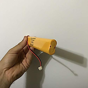 BBAT0043A Unitech BAT9.6V700 AA900MAH 9.6V ELB-B003 Lithonia ELB-B004 9.6v 900mAh Ni-CD Battery Pack Replacement for Exit Sign Emergency Light Fire Batteryhawk, LLC