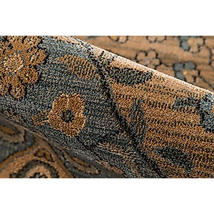 Momeni Rugs Belmont Collection Area Rug, 7'10" x 9'10", Blue