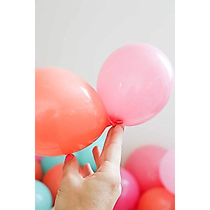 Balloon Garland kit Pink Blue Peach Balloon Arch Tropical Flamingo Party Unicorn Party Wedding Bridal Shower Birthday Party Decoration