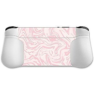 MightySkins Skin Compatible with Logitech G Cloud Gaming Handheld - Silky Pink | Protective, Durable, and Unique Vinyl Decal wrap Cover | Easy to Apply, Remove, and Change Styles | Made in The USA