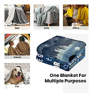 Nahjiiem Bonus Dad Blanket Stepped Up Dad Blanket Stepdad Throws Bonus Dad Gifts Valentine's Day Birthday Gifts 50"×60"