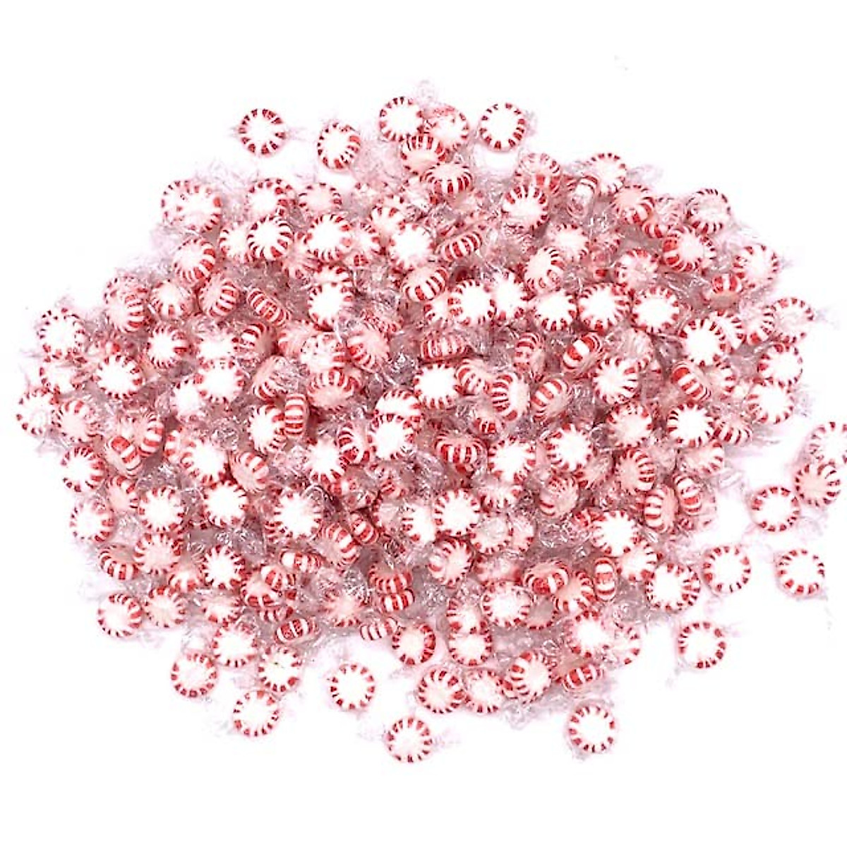 Cheri's Kitchen Corner Starlight Peppermint Mints 3 Pounds of Breath Mints- Bulk Individually Wrapped Peppermint