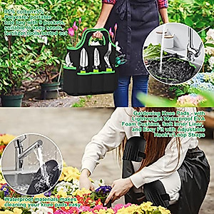 84 PCS Garden Tools Set,10pcs Succulent Tools Set Included 6pcs Heavy Duty Aluminum Gardening Hand Tools with Garden Tool Bag,Knee Pads Gloves Sprayer etc. Gardening Gifts for Men Women Garden Gifts