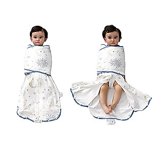 ERAY Baby Sleep Sack 6-12months -Baby Swaddle Sleepsack Baby Easy Transitional Sack Adjustable Wearable Blanket for Boys and Girls