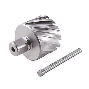 ACTOOL 2" Diameter × 1" Depth of Cut HSS ANNULAR Cutter with 3/4'' Weldon Shank