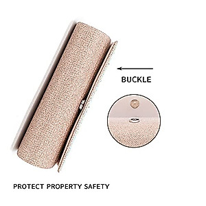 Vnewoka Women'S Hot Diamond Dinner Bag Clutch Bag With Diamond Small Bag With Dress Elegant (Champagne)