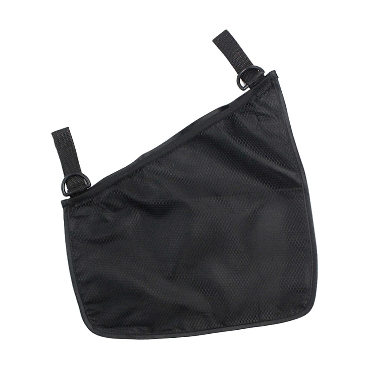 Colcolo Universal Multifunction Buggy Net Bag Baby Stroller Side Hanging Mesh Bags Organizer Pouch Lightweight Carrying Diapers Pocket Gift, Black
