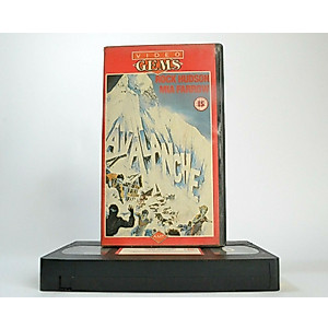 Avalanche; Psychotronic Action - Disaster Drama - Rock Hudson / Mia Farrow - VHS