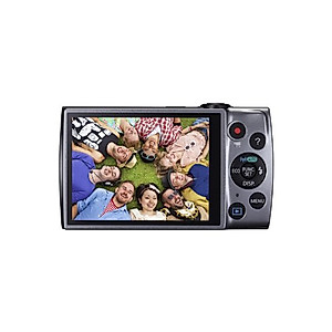 Canon PowerShot A3500 is - Digital Camera - Compact - 16.0 Mpix - 5 x Optical Zoom - Wi-Fi - red