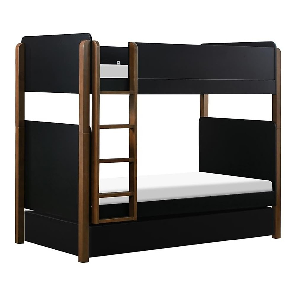 Babyletto Universal Twin Storage Trundle Bed in Black