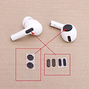 Repair Parts Replacement Dust Filter Mesh for Airpods Pro Dirt Proof Mesh Protective Filter Earphone Filter Protective Filters (5 Set(30pcs))