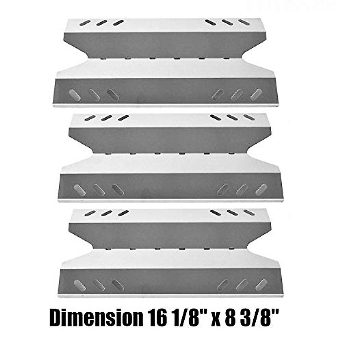 Hisencn Grill Repair Kit Replacement for Members Mark BQ05046-6, BBQ Pro BQ05041-28, BQ51009, Sam's Club, Outdoor Gourmet Gas Grill Models, Stainless Steel Pipe Burner Tube, Heat Plate Tent Shield