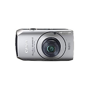 Canon PowerShot SD4000IS 10 MP CMOS Digital Camera with 3.8x Optical Zoom and f/2.0 Lens (Silver)