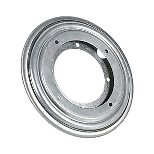 Lazy Susan Bearing, 4 Types Heavy Duty Round Shape Galvanized Lazy Susan Turntable Bearing Rotating Swivel Plate, Swivel Plate (size:5.5寸-银色)
