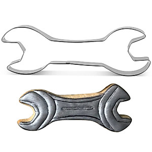 LILIAO Wrench Cookie Cutter, 5", Stainless Steel