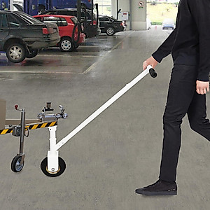 3000lb Tongue Weight Trailer Mover, Adjustable Trailer Dolly, 5.51'' Adjustable Height, for RV Boat Motorcycle Jetski