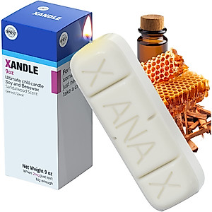 Xanax Candle with Gift Box - XANDLE - Cool Candles - White Elephant gifts for Adults Funny Candles - Novelty Candles - Weird Gifts - Funny Nurse Gifts - Eccentric Decor - Weird Decor - Gag Gift Candle
