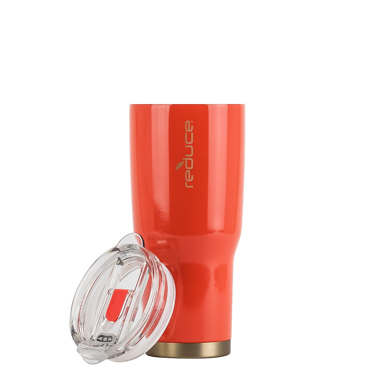 REDUCE 24 oz Tumbler, Stainless Steel - Keeps Drinks Cold up to 24 Hours - Sweat Proof, Dishwasher Safe, BPA Free - Cayenne, Opaque Gloss