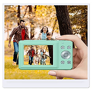 TOUMENY 1080P Hd Digital Camera, 44 Million Photos 16 Times Digital Zoom Camera Anti-Shake Home Video Camera
