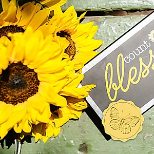 CRASPIRE Butterfly Gold Foil Seals Wedding Embossed Certificate Seals 2" Round Self Adhesive Label Stickers for Wedding Invitations Party Favors Envelopes Graduation Christmas Seals