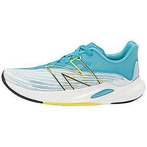 New Balance Women's FuelCell Rebel V2 Speed Running Shoe, White/Virtual Sky/Virtual Sky, 8