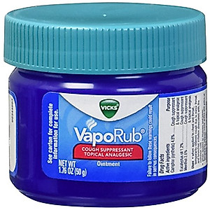 Vicks VapoRub Ointment, 1.76 Ounces